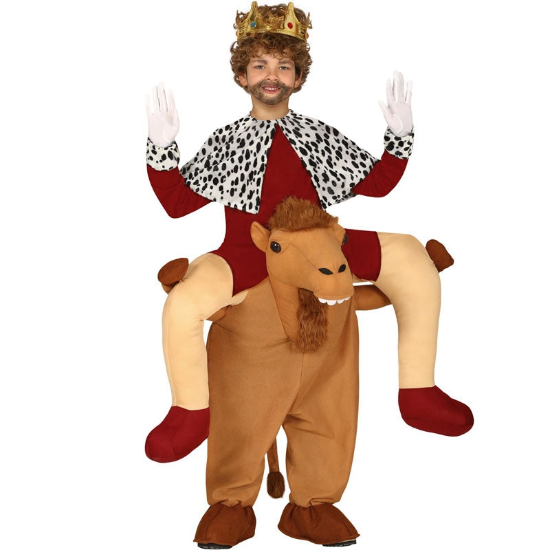 Costume sulle spalle Re Mago su cammello bambino ? Acquistare online