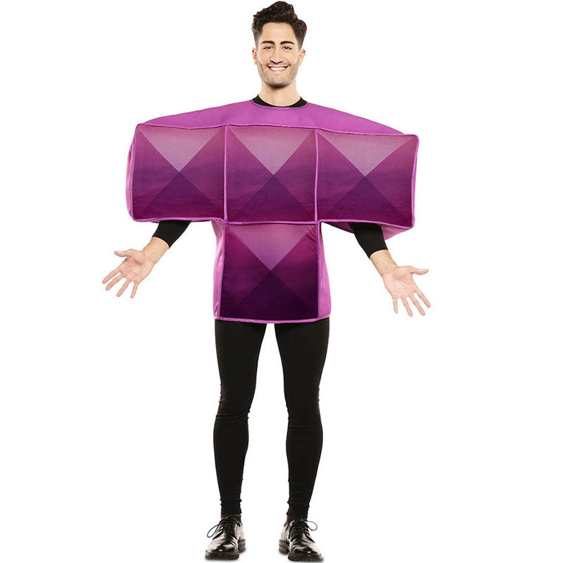 Costume Tetris viola uomo | Acquistare online
