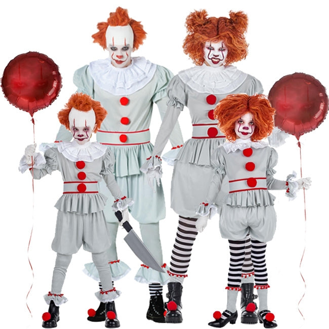 Costumi Pagliacci It Pennywise per gruppi | Acquistare online