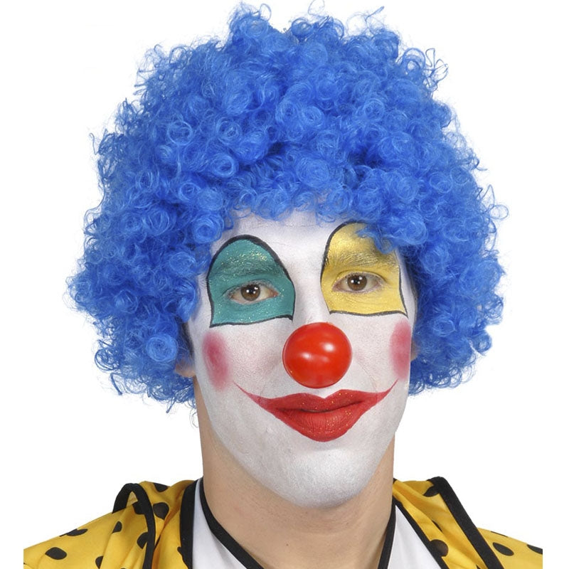 Parrucca blu da clown | Accessori per Carnevale