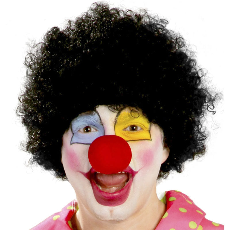 Parrucca nera da clown | Accessori per Carnevale