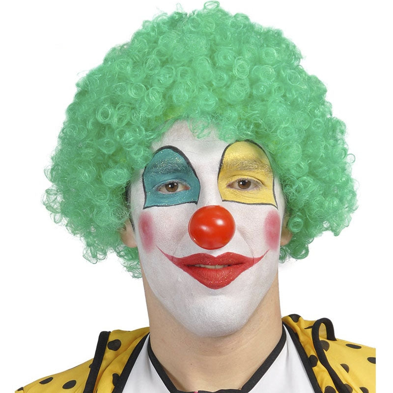 Parrucca verde da clown | Accessori per Carnevale