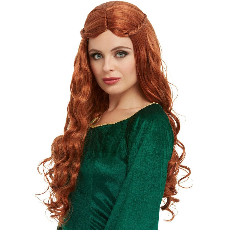 Parrucca rossa medievale | Accessori e costumi di Carnevale online